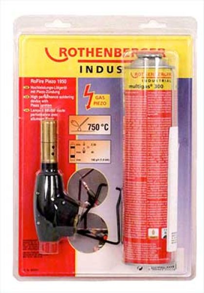 Rofire Piezo Gasbrenner für Oxamat mit Multigas Kartusche ...